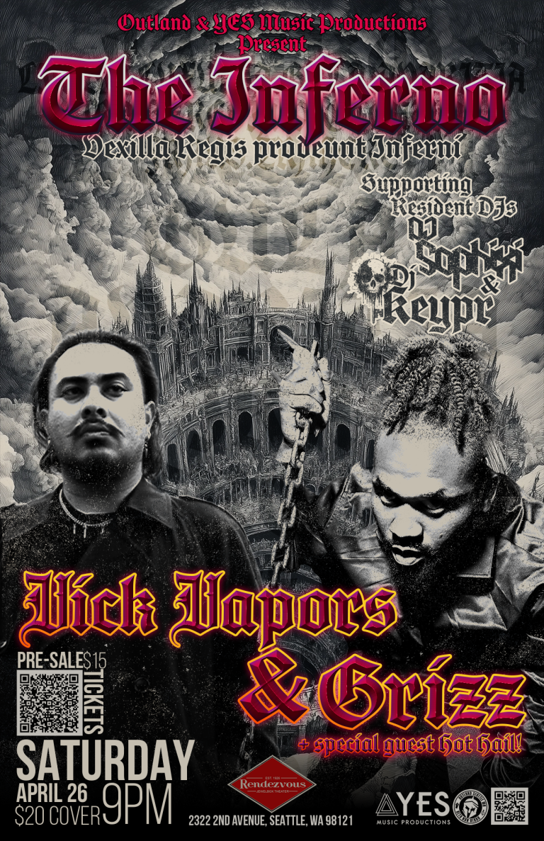 OUTLAND – Seattle WA Goth Club on Saturday’s!